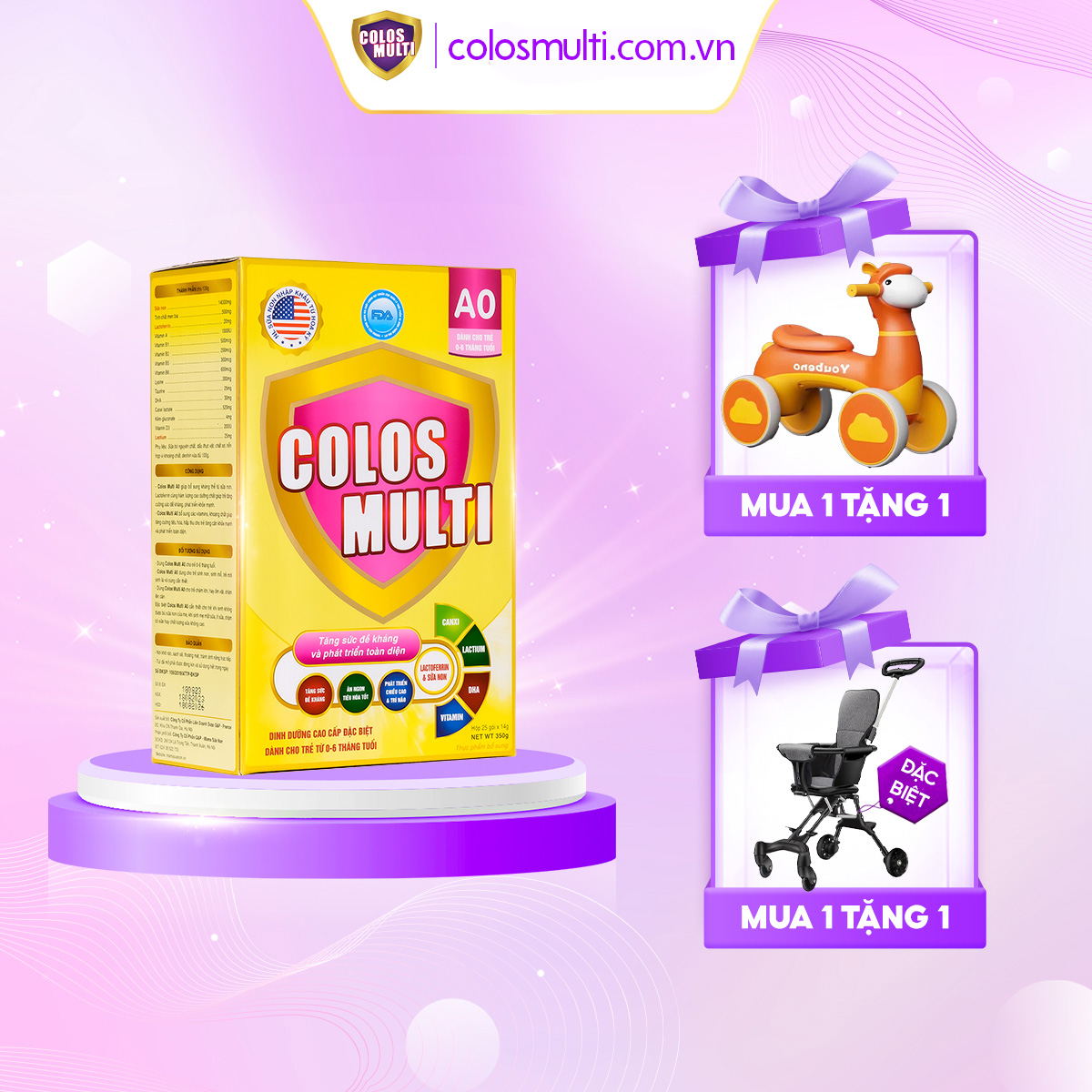 Colos Multi - Sữa non chính hãng chuẩn Mỹ