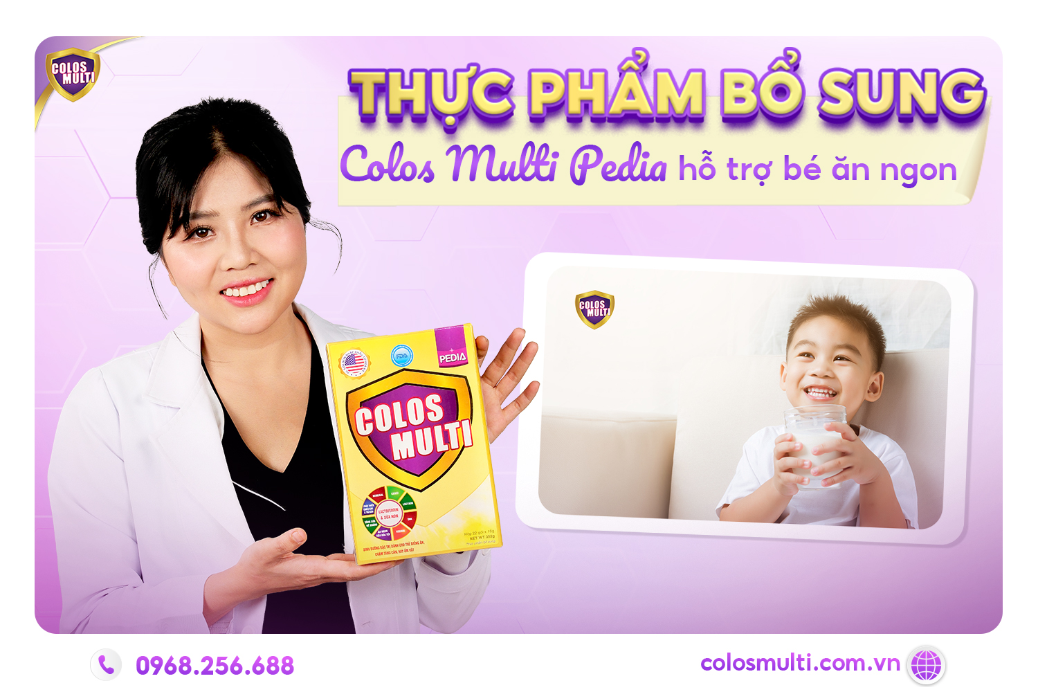 ColosMulti - Sữa non chính hãng chuẩn Mỹ